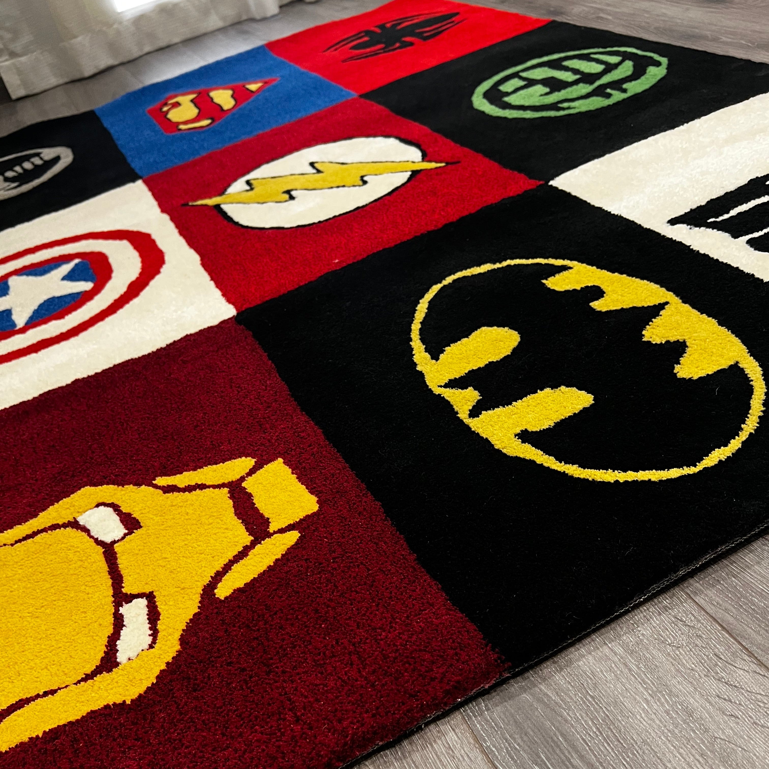 Super Heros Kids Carpet – Carpetivity