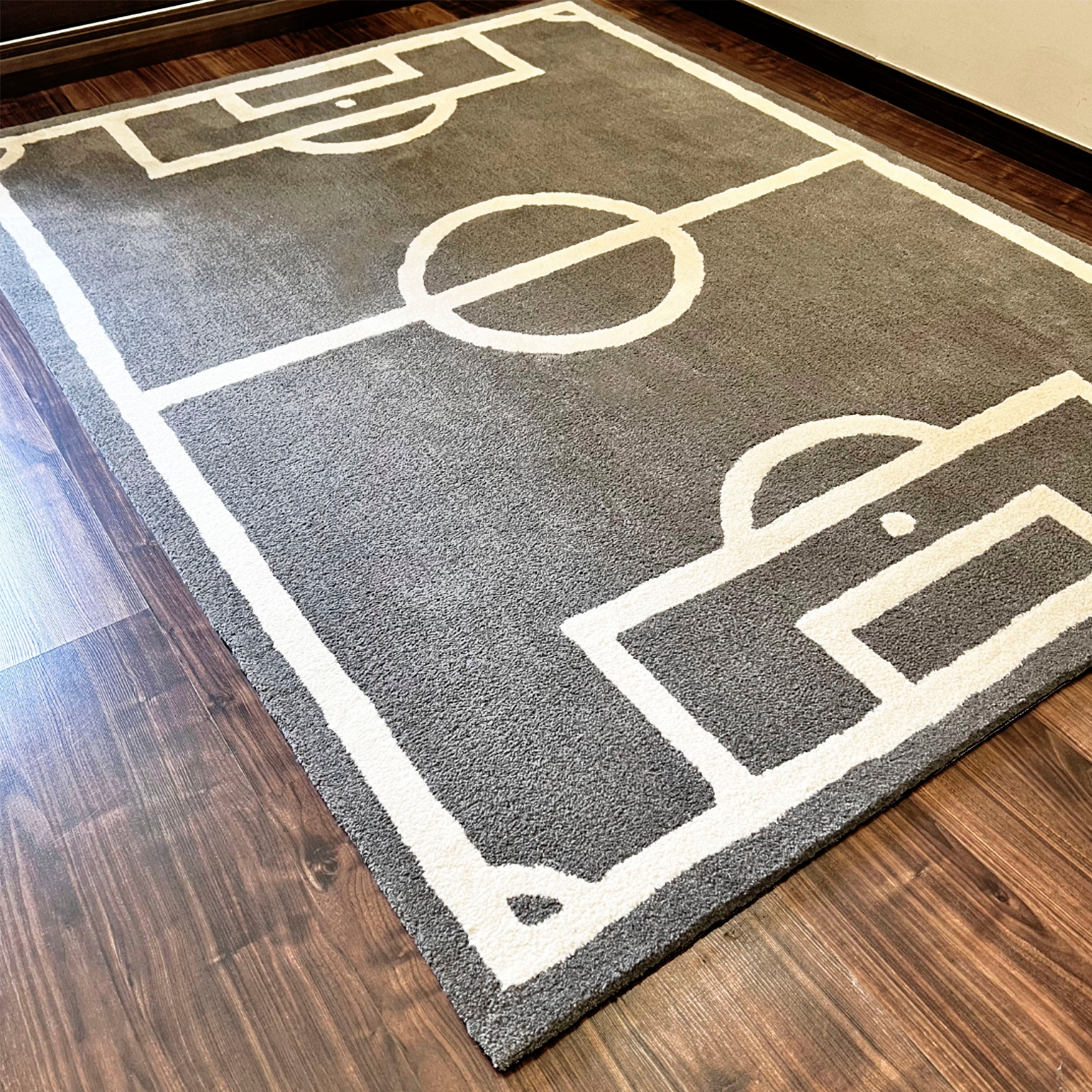 Grey Football court – Carpetivity